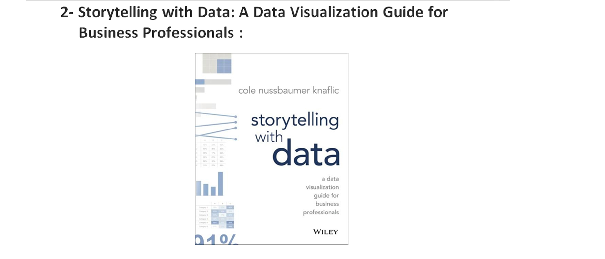 5 Books To Take Your Data Visualization Skills To The Next Level – Data ...